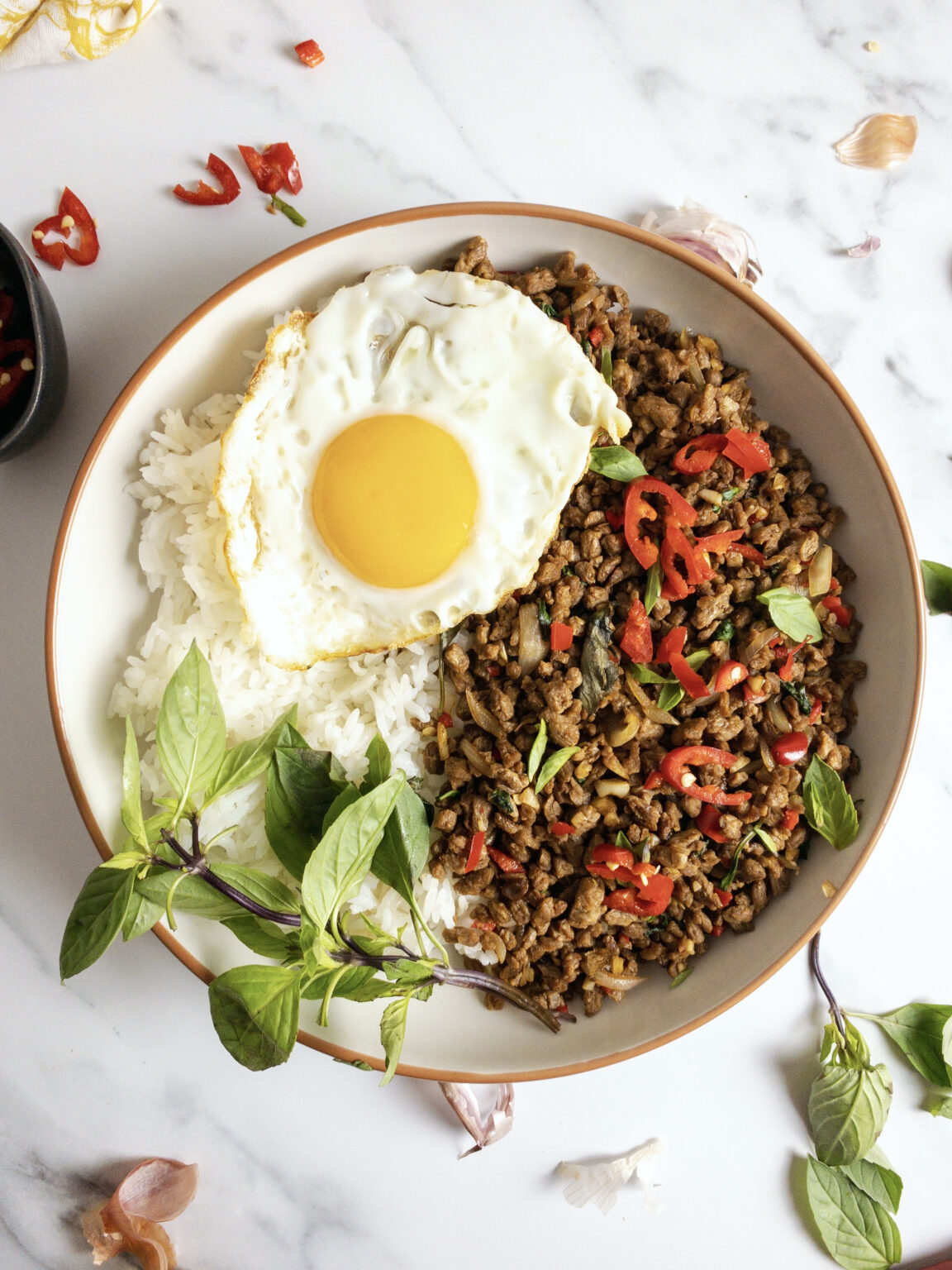 Thai Basil Stir Fry (Pad Krapow) | Recipe by Chyuen's